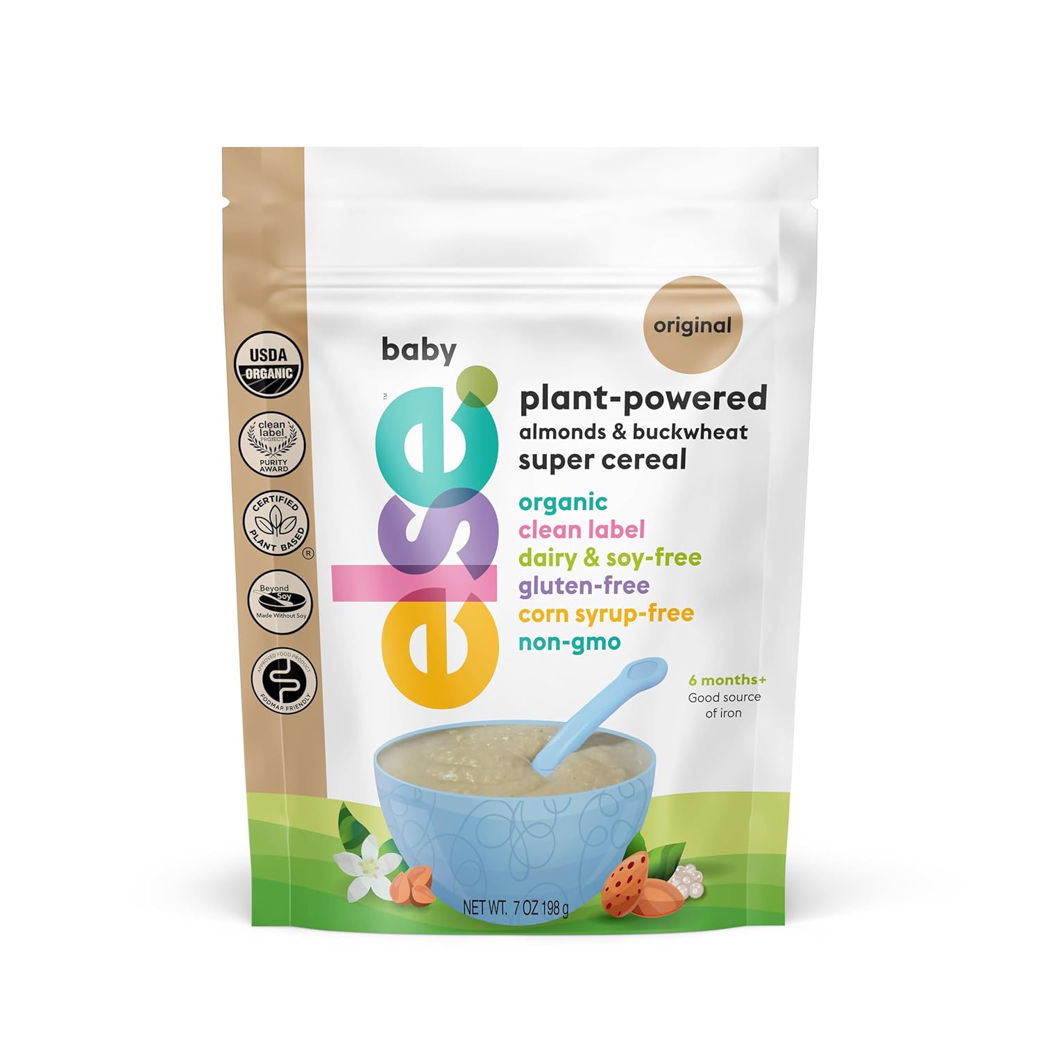 Else Nutrition Super cereales para bebés de 6 meses fabricado con ...