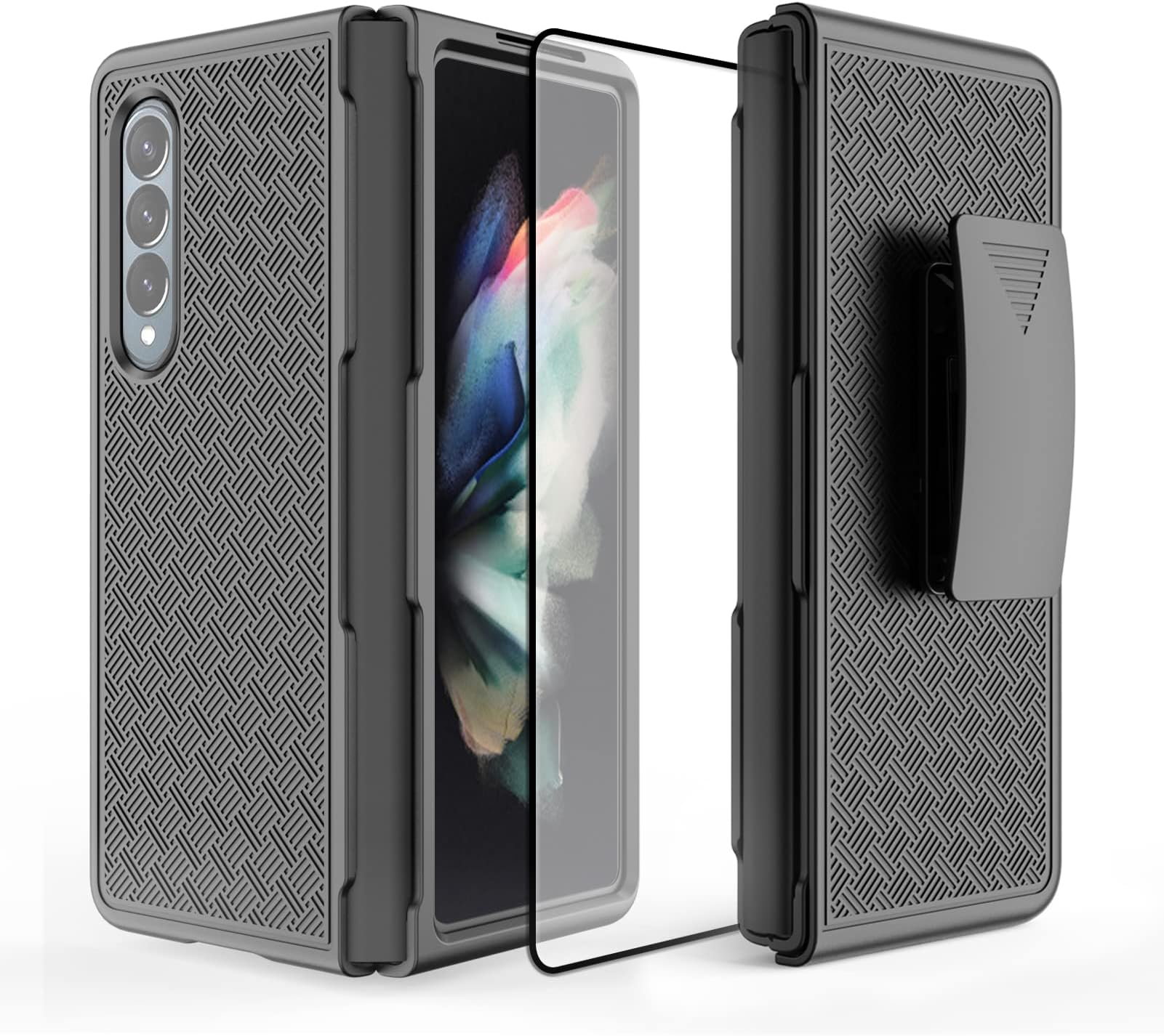Amazon.com: Ailiber for Samsung Galaxy Z Fold 4 Case, Galaxy Z Fold 4 ...