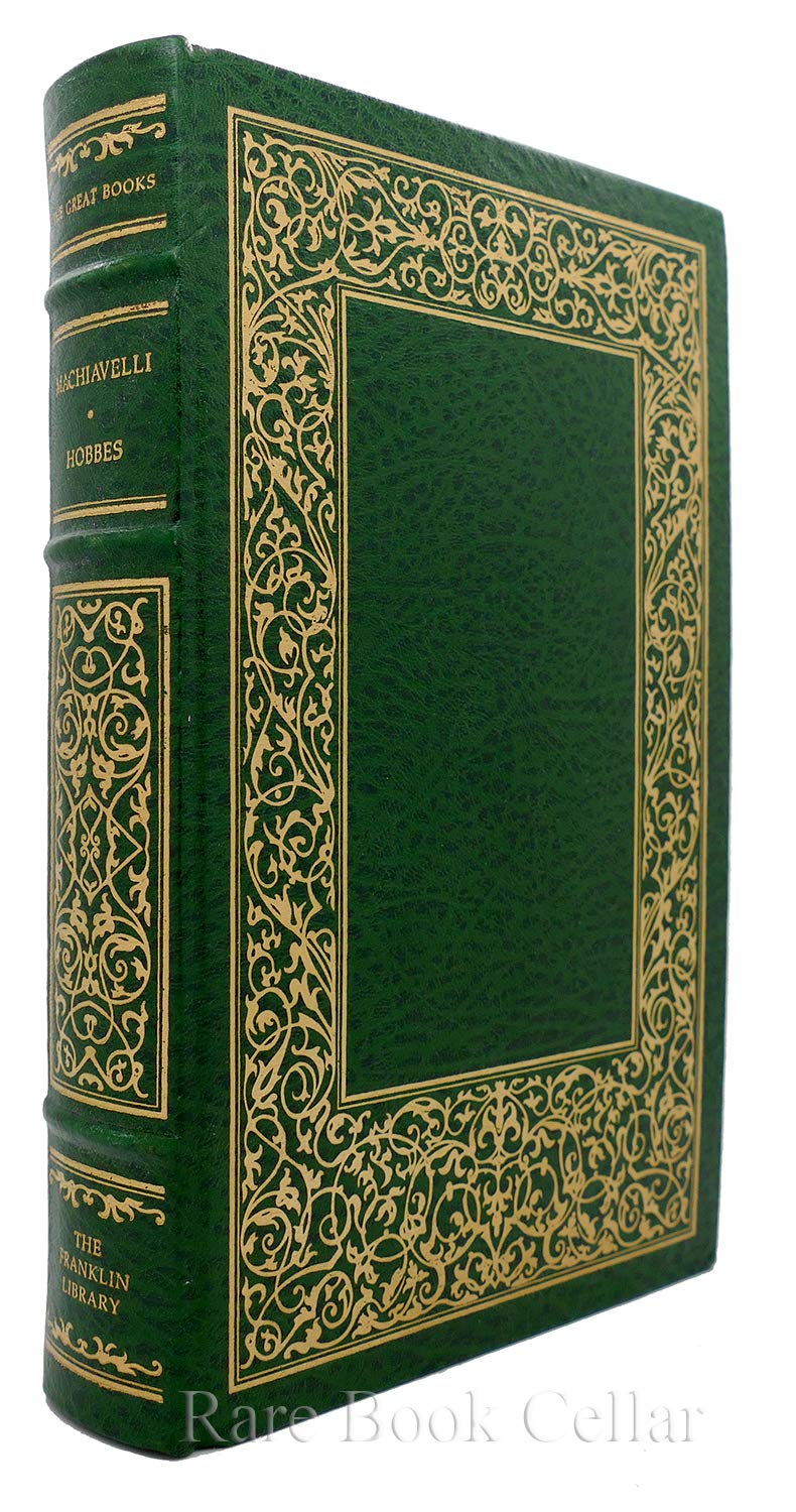 THE PRINCE / LEVIATHAN Franklin Library Great Books of the Western ...