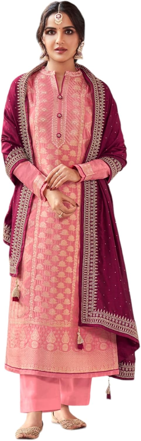 Women's Pakistani Readymade Salwar Kameez Suit Eid Festival Stitched ...