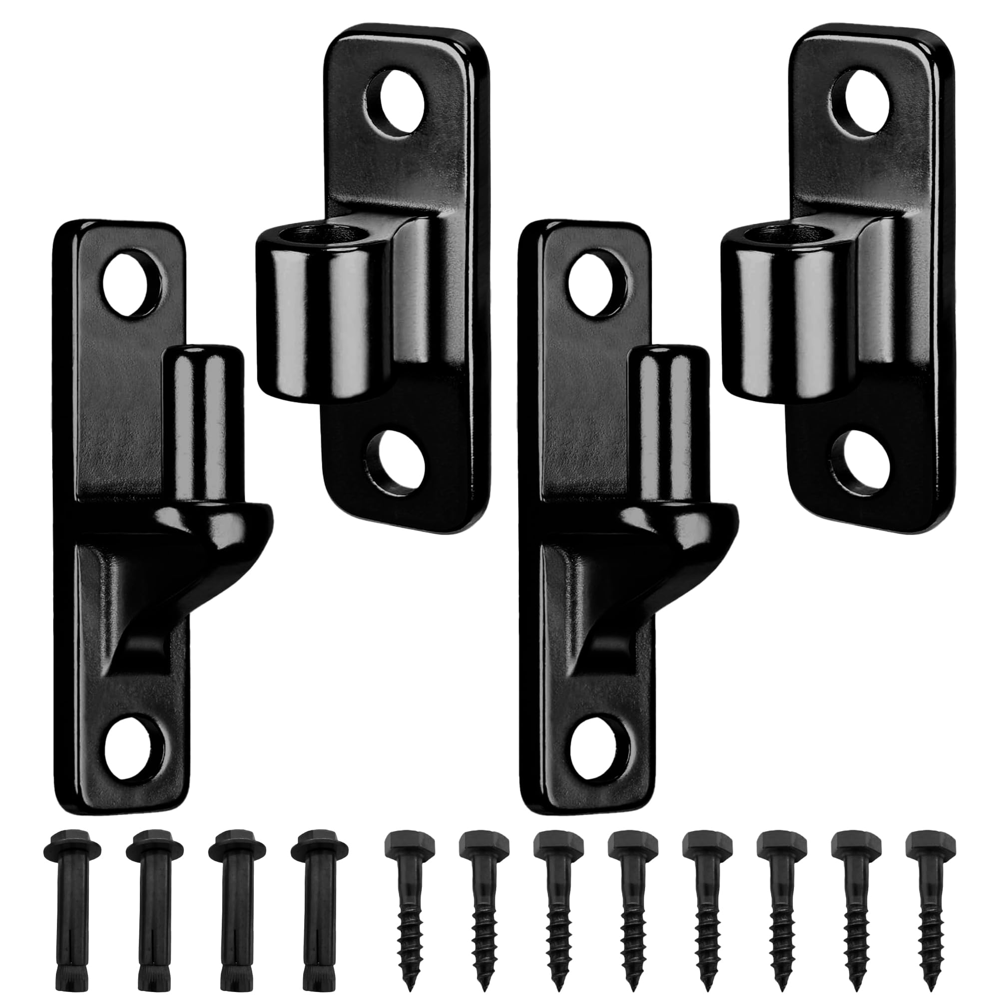 Amazon.com: 304 Stainless Steel Gate Hinges 2 Pack, Wall Mount Gate ...