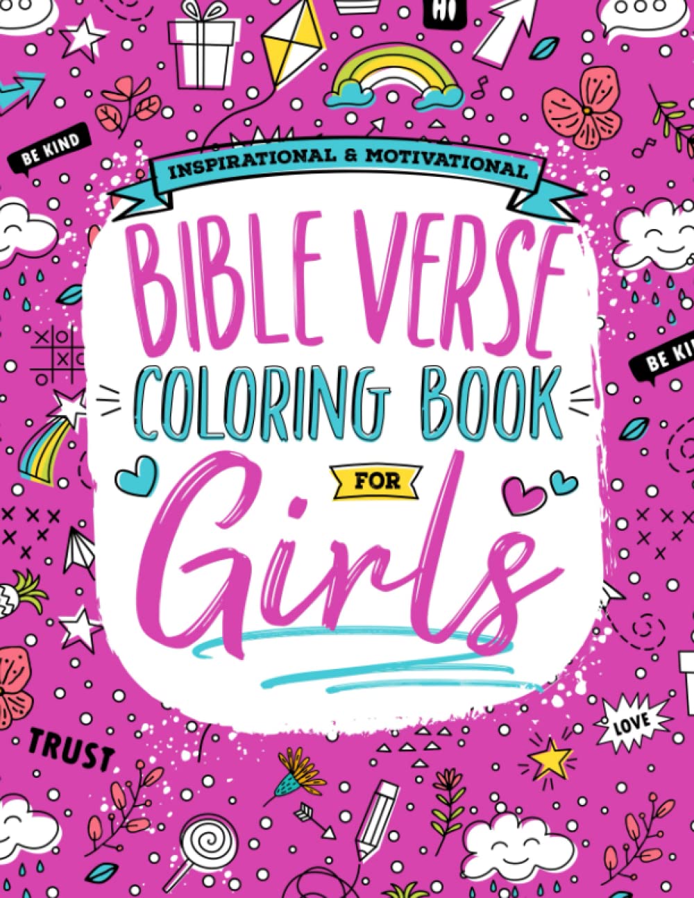 Amazon.com: Inspirational & Motivational Bible Verse Coloring Book for ...