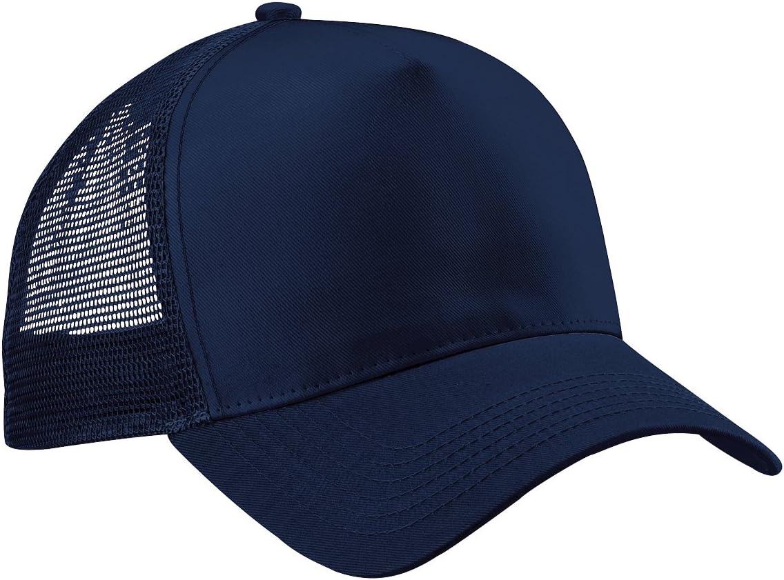Amazon.com: Beechfield Gorra de camionero de media malla para hombre ...