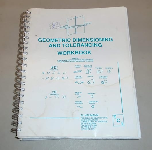 Geometric Dimensioning and Tolerancing Workbook : Amazon.in: Books