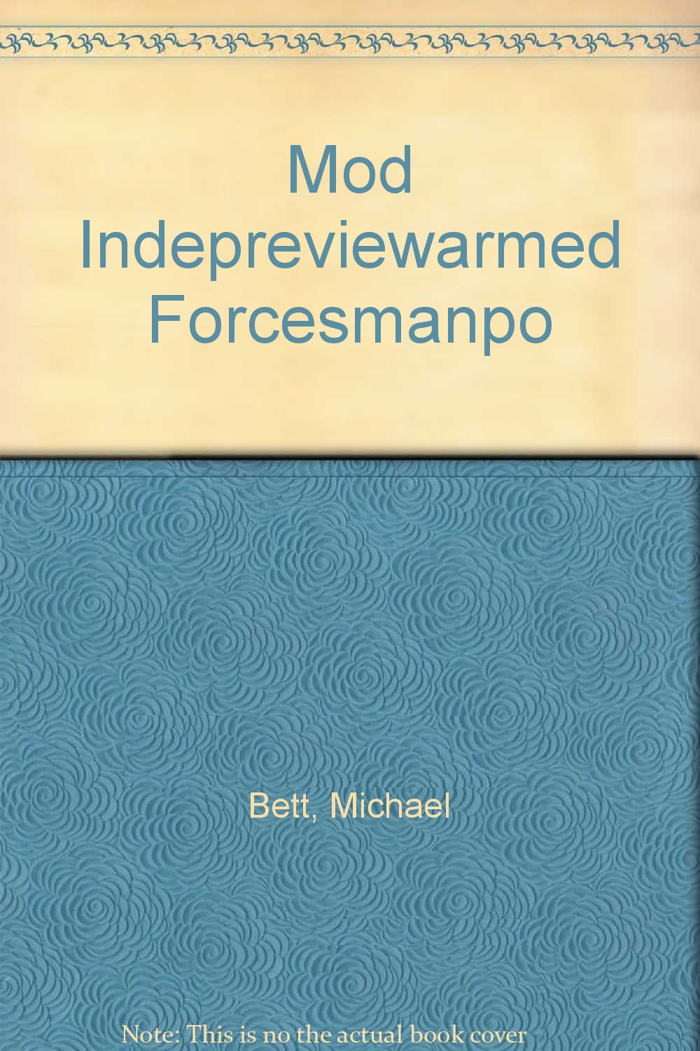 Buy Managing people in tomorrow's armed forces: report to the Secretary ...