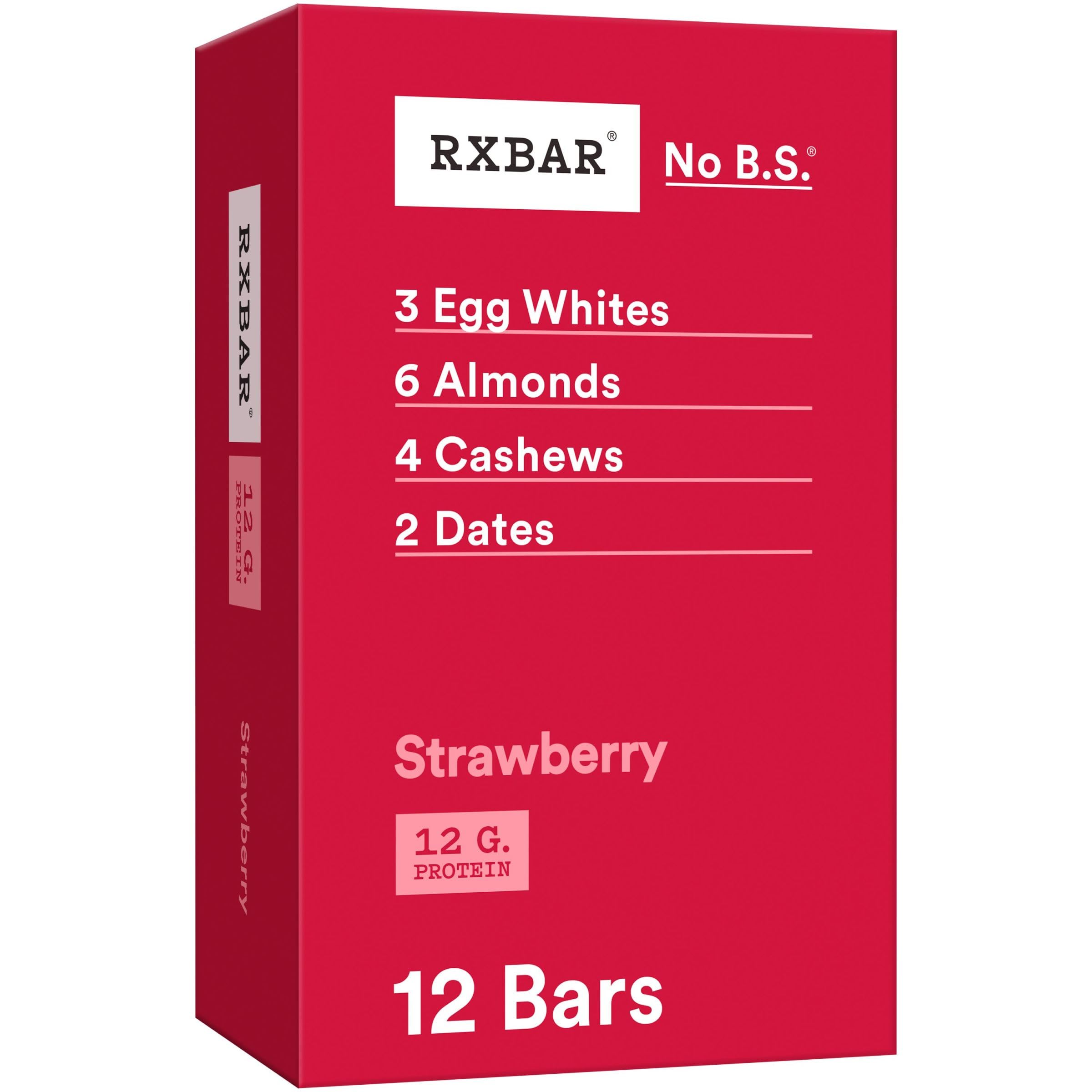 Amazon.com : RXBAR Protein Bars, 12g Protein, Gluten Free Snacks ...