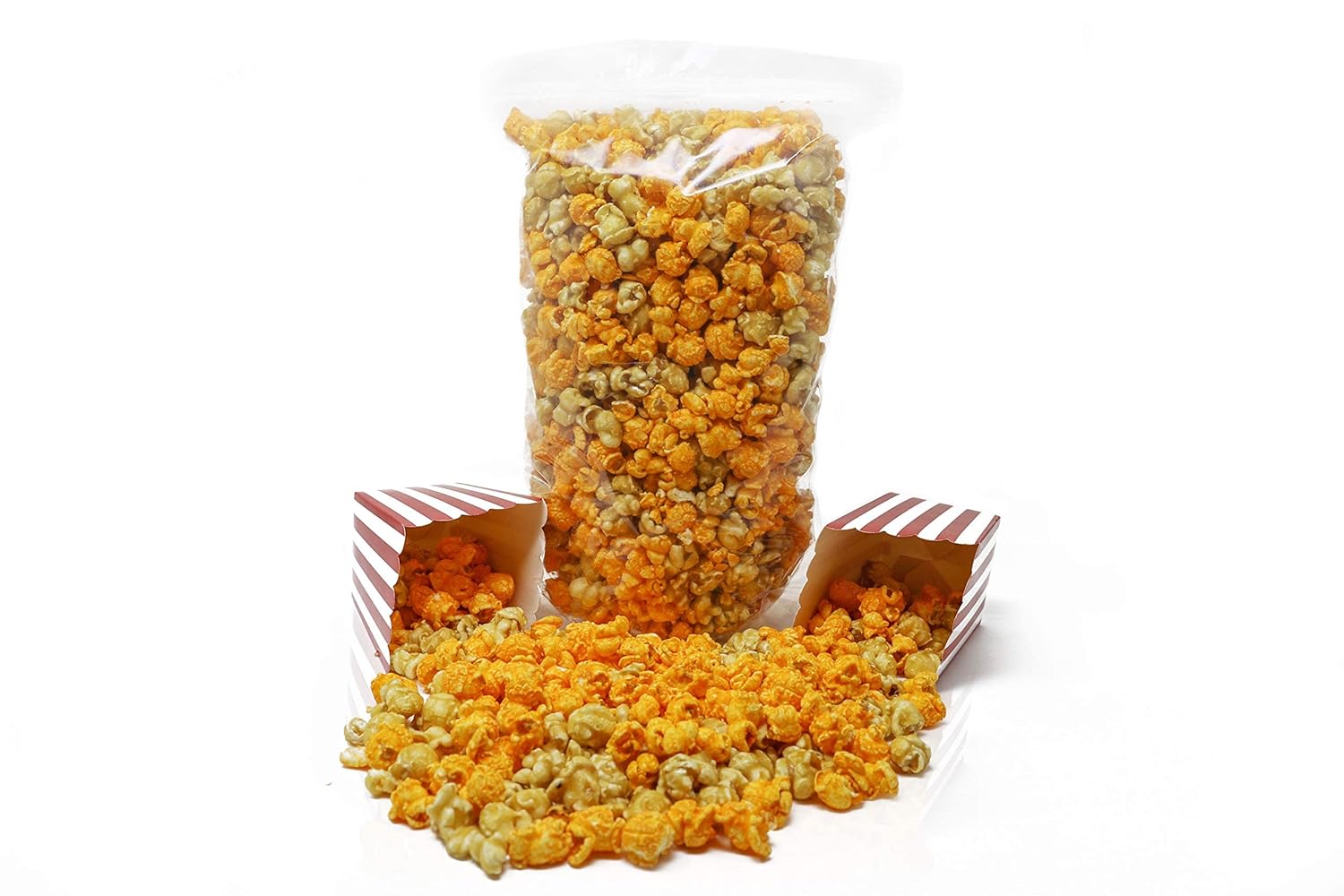 Amazon.com: Pop’N Popcorn ‘The BIG One’ Caramel and Cheese Pop Corn Mix ...