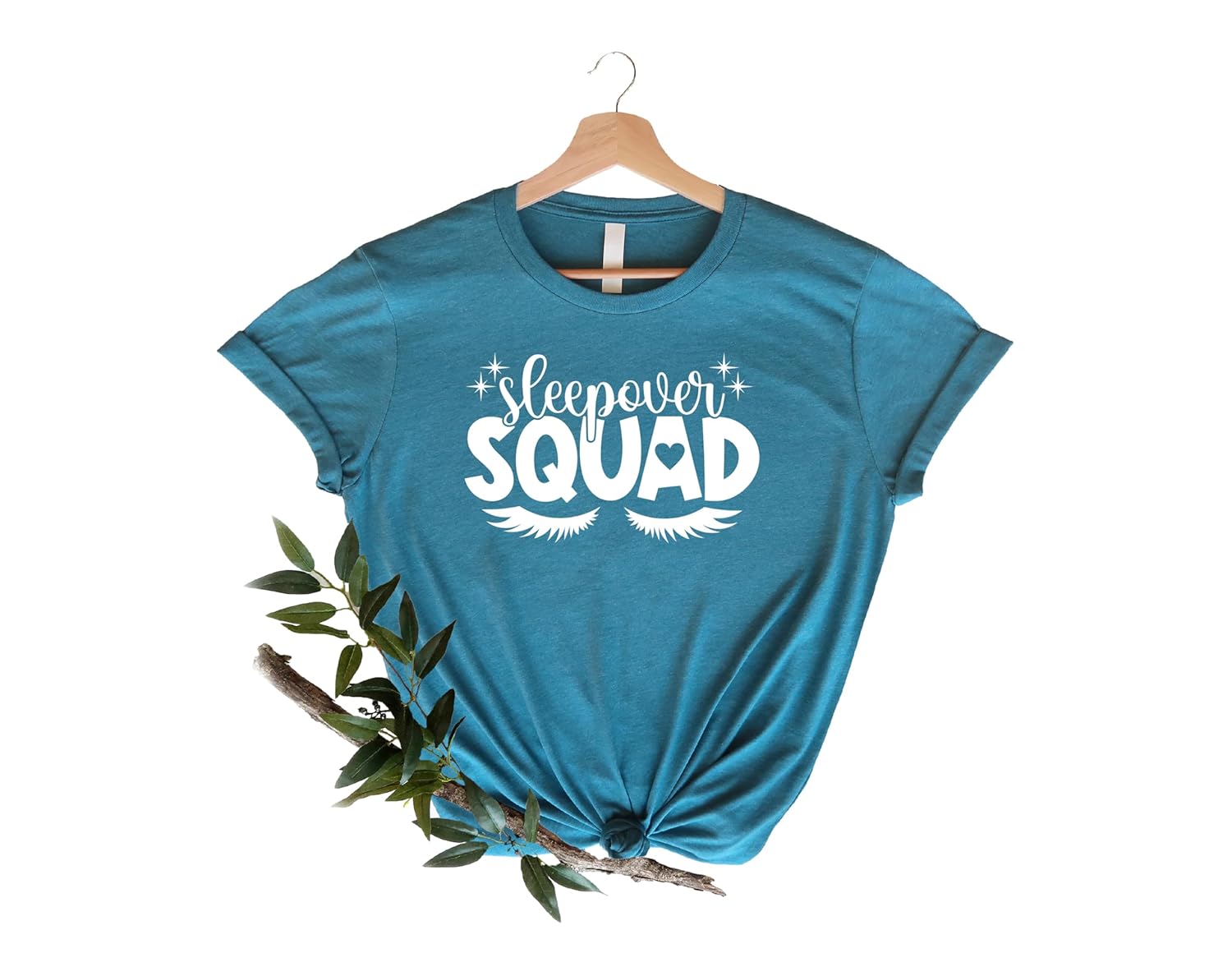 Amazon.com: Sleepover Squad Shirt, Sleepover Shirt, Girls Birthday ...