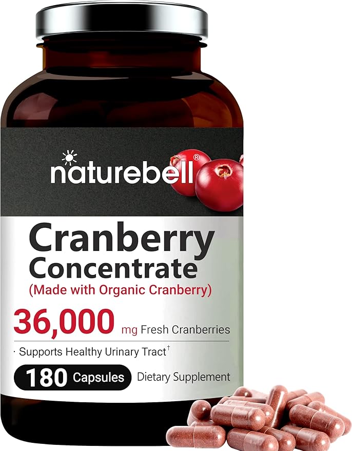 Amazon.com: Double Strength Cranberry Pills, Made with Organic Wild ...