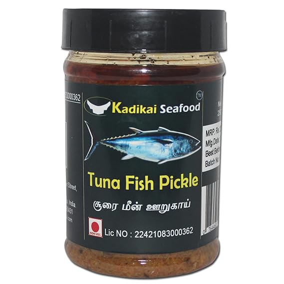 KADIKAI SEAFOOD | Tuna Fish Pickle | Seafood Pickle | Fish Pickle | 250 ...