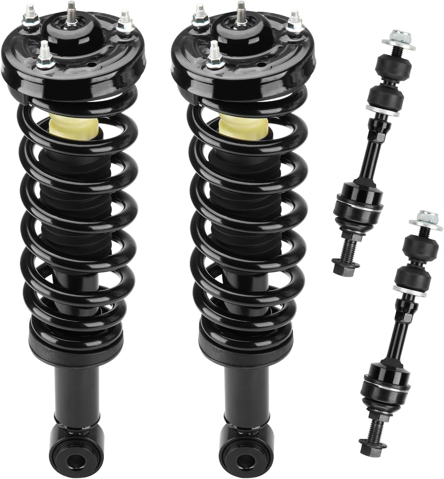 Amazon.com: Detroit Axle - RWD Struts Shocks for 2004-2008 Ford F-150 ...