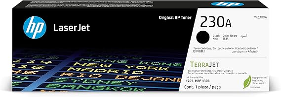 HP 230A Black Original Laserjet Toner Cartridge: Buy Online at Best ...