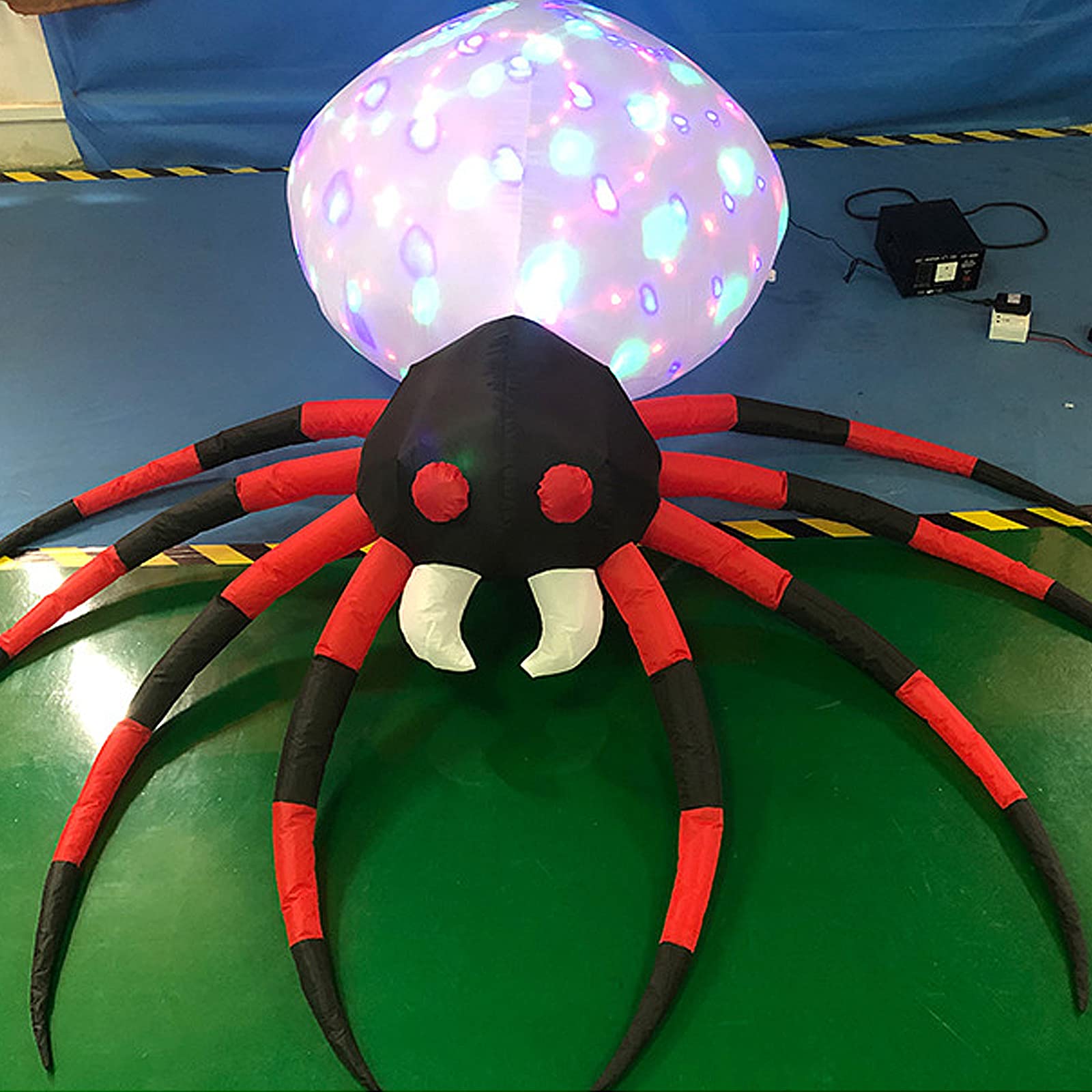 Gemmy Airblown Inflatable X Giant Neon Green Spider, 41% OFF