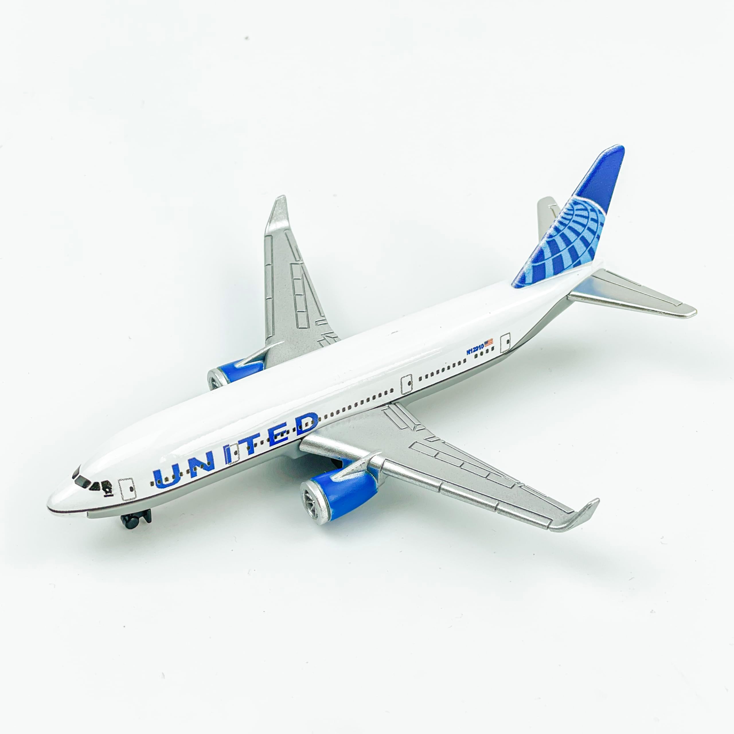 Amazon.com: 24-Hours Airplane Model United Airlines B747 Plane Model ...
