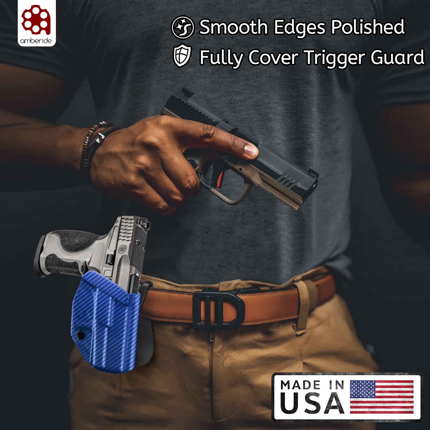 Snapklik.com : S&W SD9VE SD40VE Holster IWB & OWB Kydex Holster Fit ...