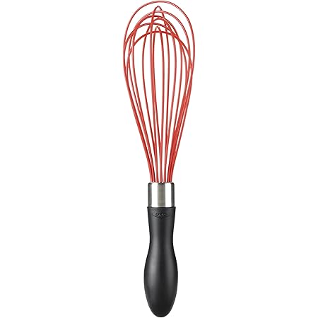 Amazon.com: OXO Good Grips 9-Inch Silicone Whisk - Red: Silicone Wisk ...