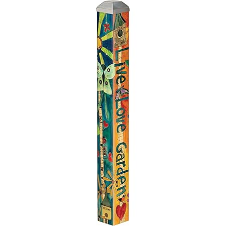 Amazon.com: Studio M Earth Laughs in Flowers 16" Mini Art Pole Small ...