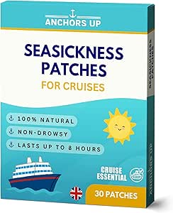 Seasickness Patches for Cruises – Treats Motion and Sea Sickness – Non ...