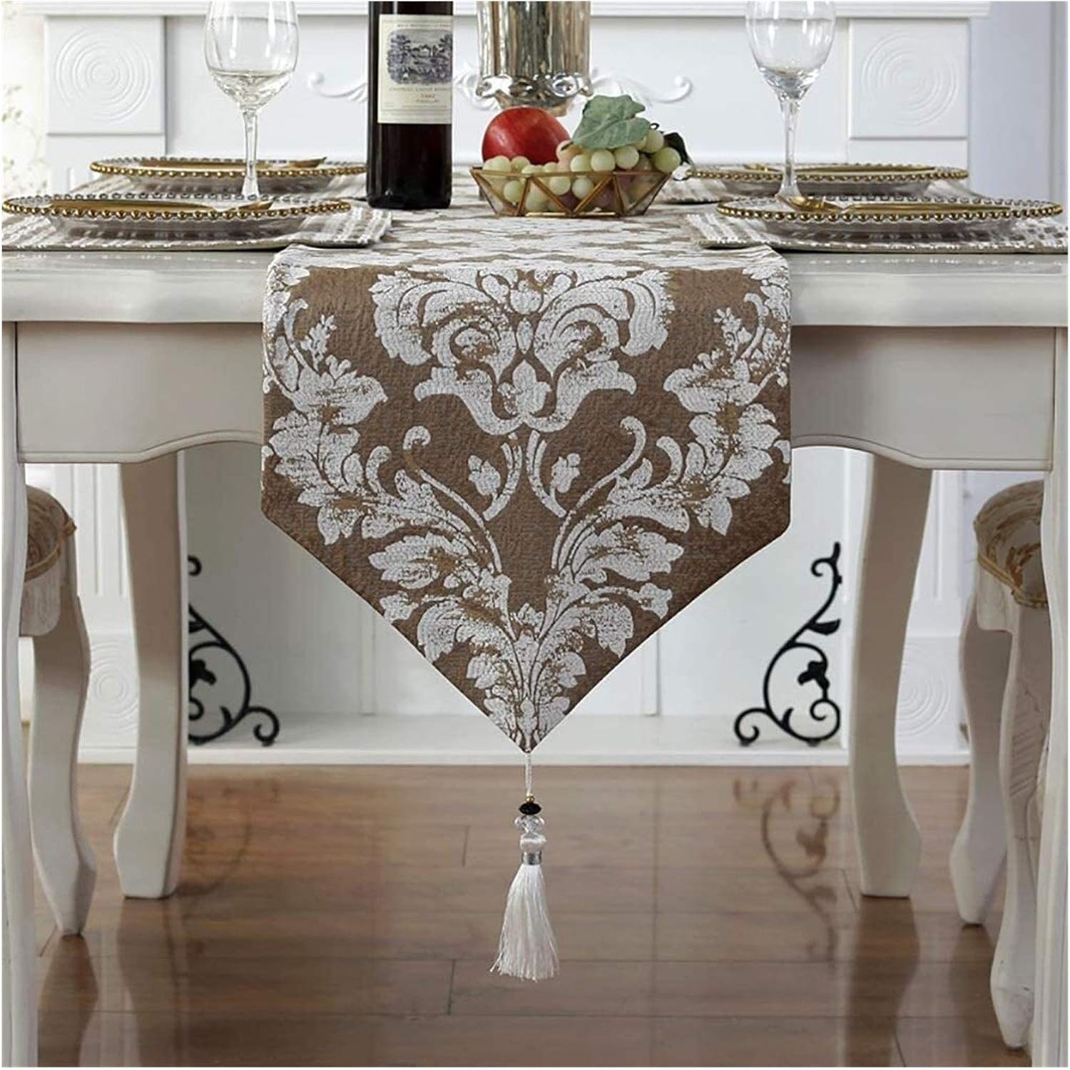 Amazon.com: SKUAI Table Runners for Party Wedding Home Kitchen Table ...