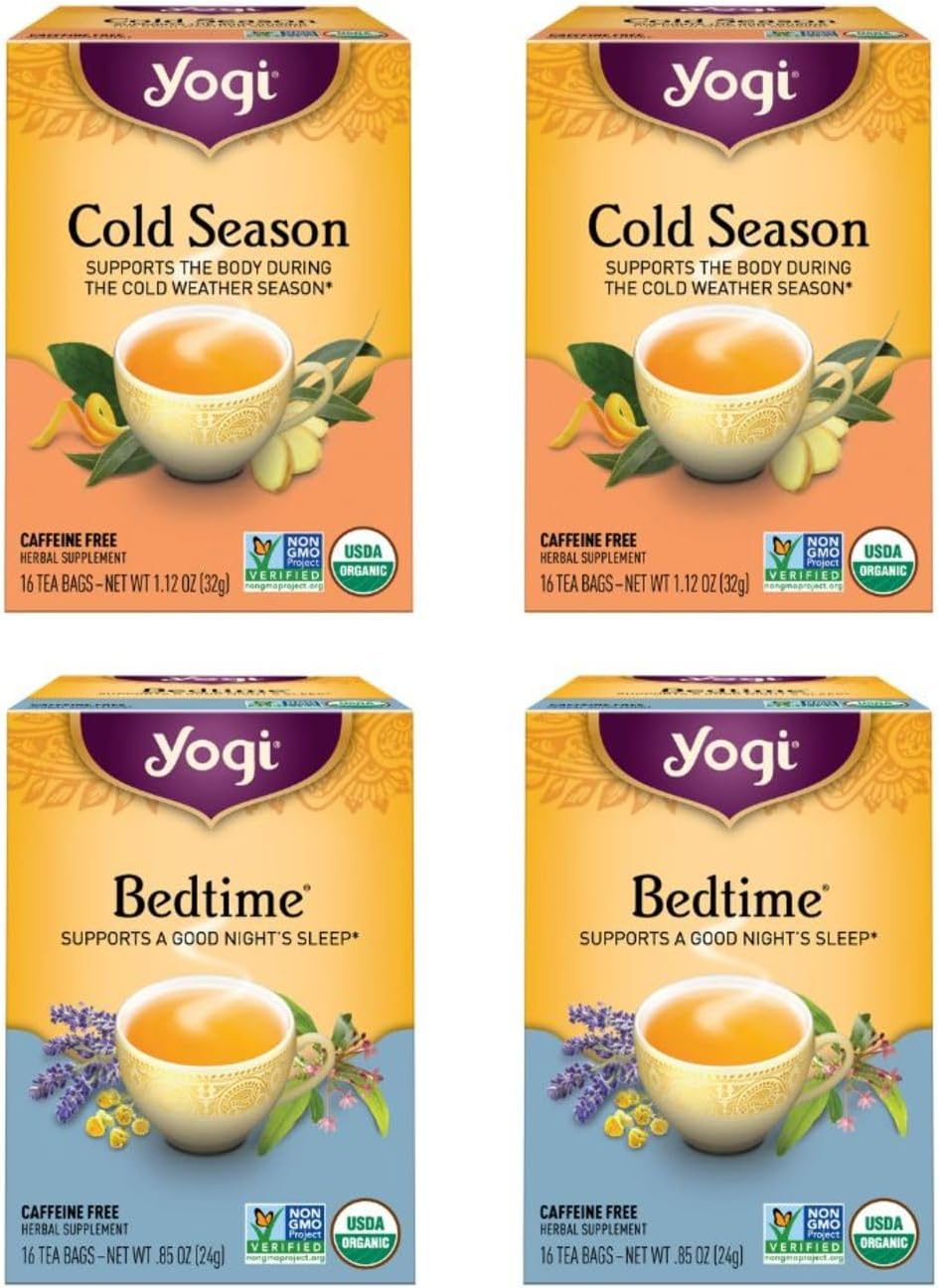 Amazon.com : Yogi Tea - Bedtime (6 Pack) - Supports a Good Night’s ...