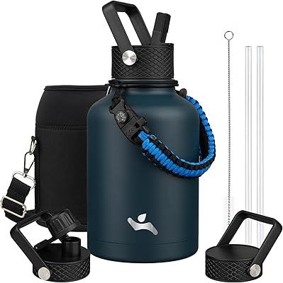 Amazon.com: Insulated-Water-Bottle Fit Car Cup Holder - 32OZ Vacuum ...