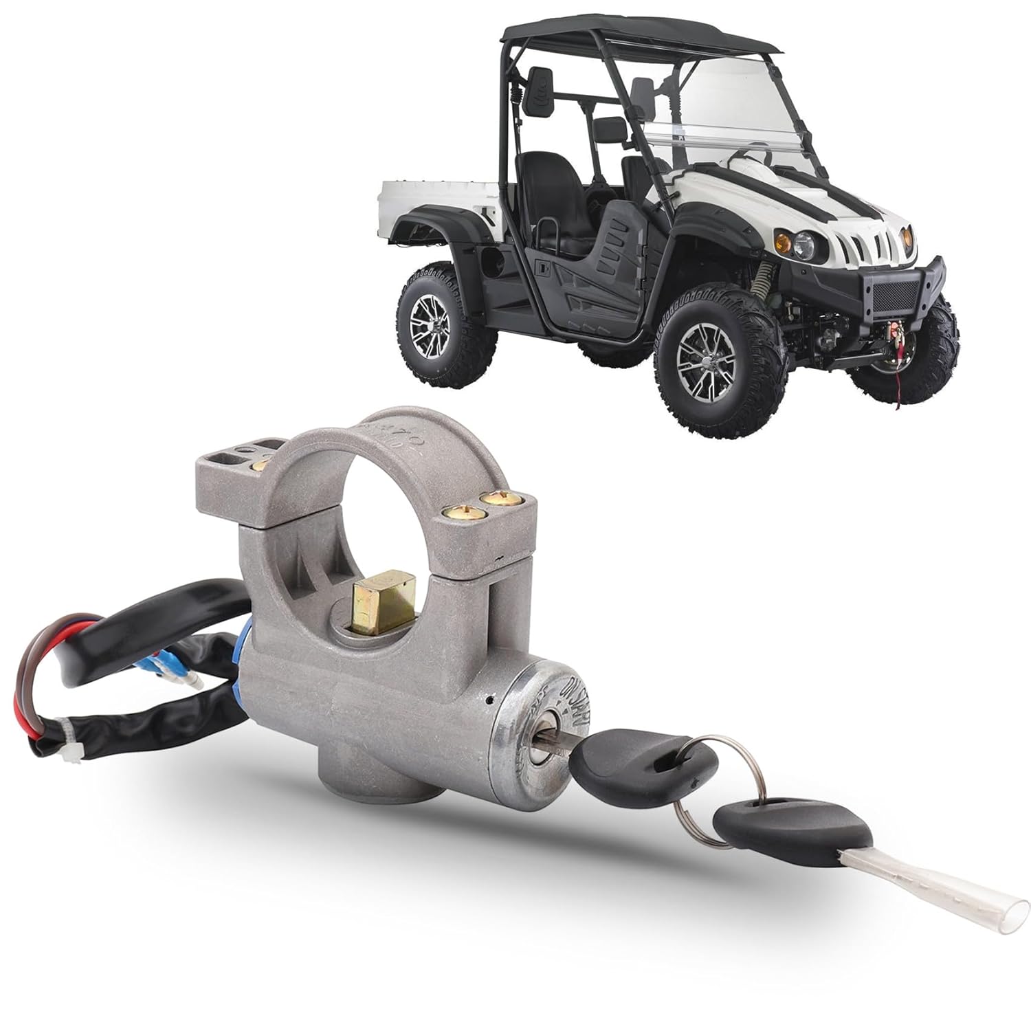 Amazon.com: HPSN Ignition Switch Kit with Keys Fit for Hisun EFI MSU ...