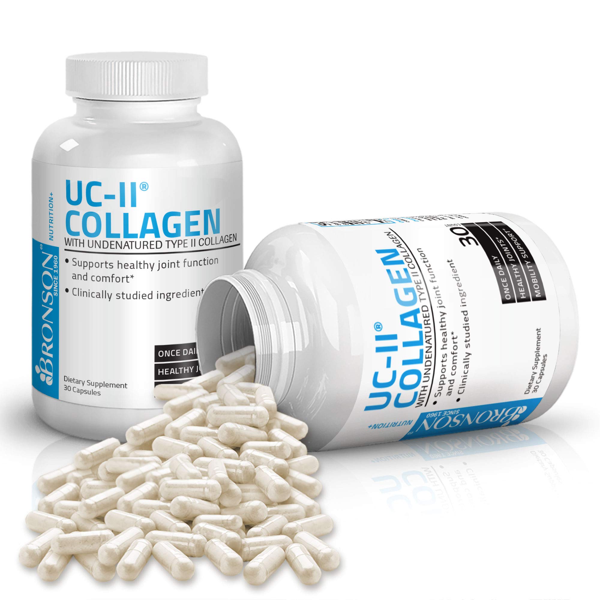 Buy Bronson UC-II Collagen with Undenatured Type II Collagen, 30 Capsules Online at desertcart INDIA