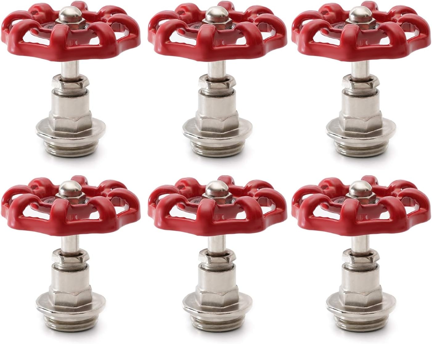 Amazon.com: Red Industrial Pipe Plug Handwheel, Retro Antique ...