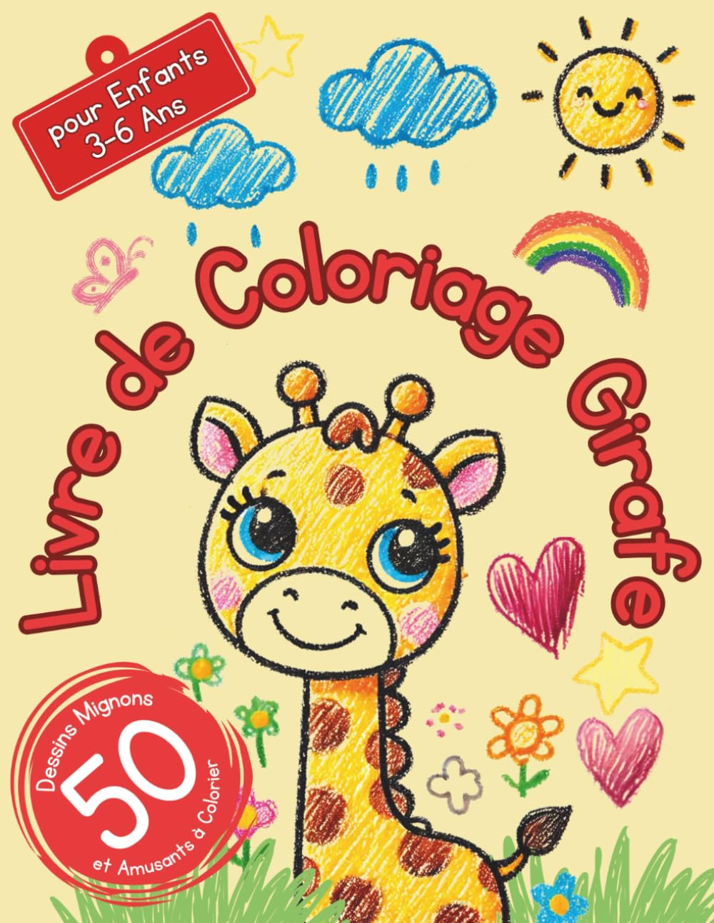 Coloriages De Girafe Pour Enfants