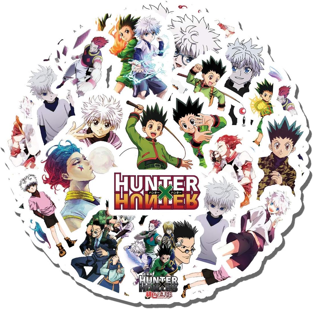 Amazon.com: 20 PCS Stickers Pack Hxh Aesthetic Vinyl Colorful ...
