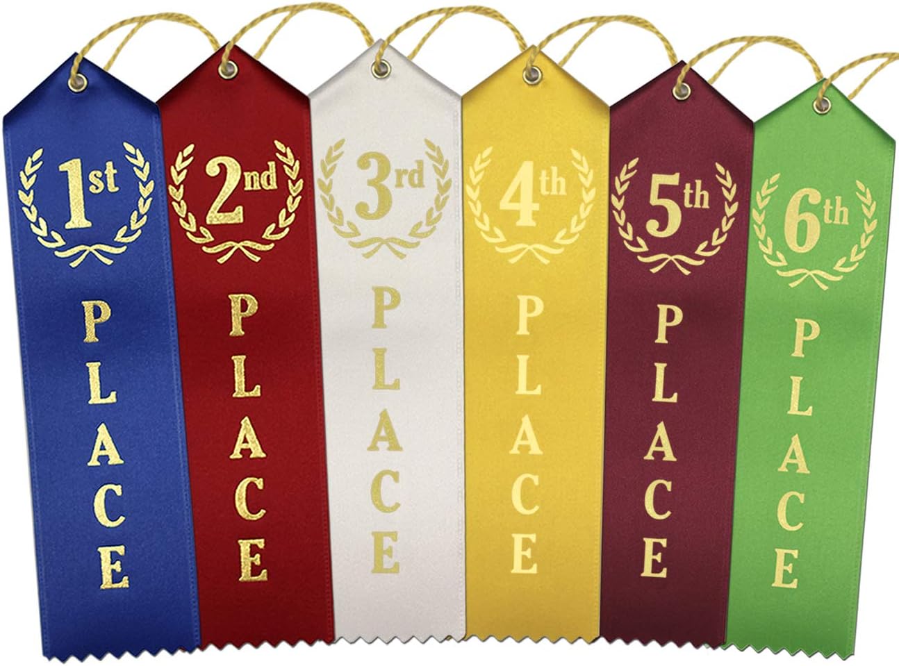 Amazon.com: RibbonsNow 1st - 4th Place Award Ribbons - 200 Total ...