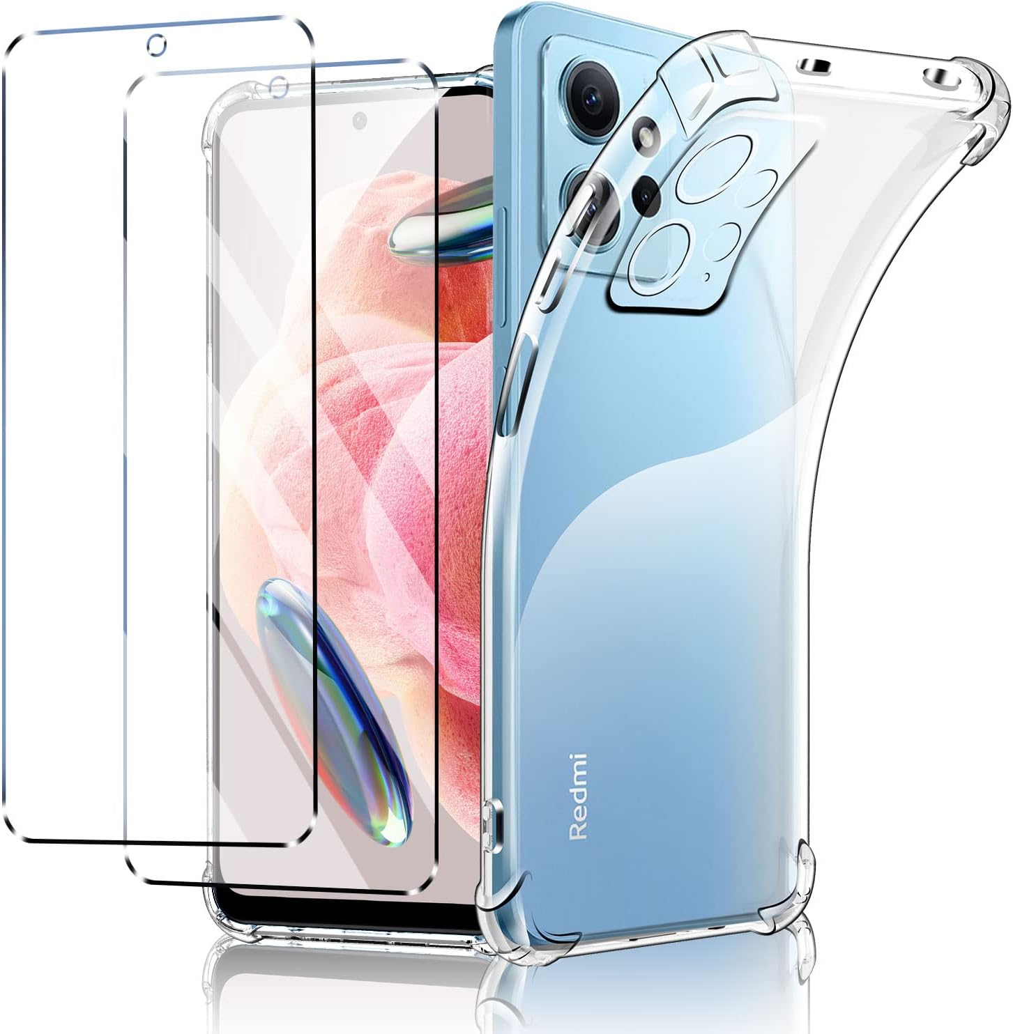 ivoler Coque pour Xiaomi Redmi Note 12 4G (Pas pour Redmi Note 12 5G ...