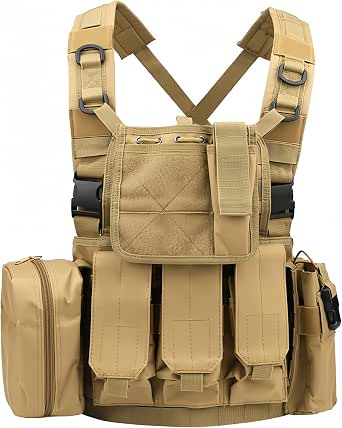 Amazon.com : Haverain Tactical Outdoor Survival Vest Adjustable ...