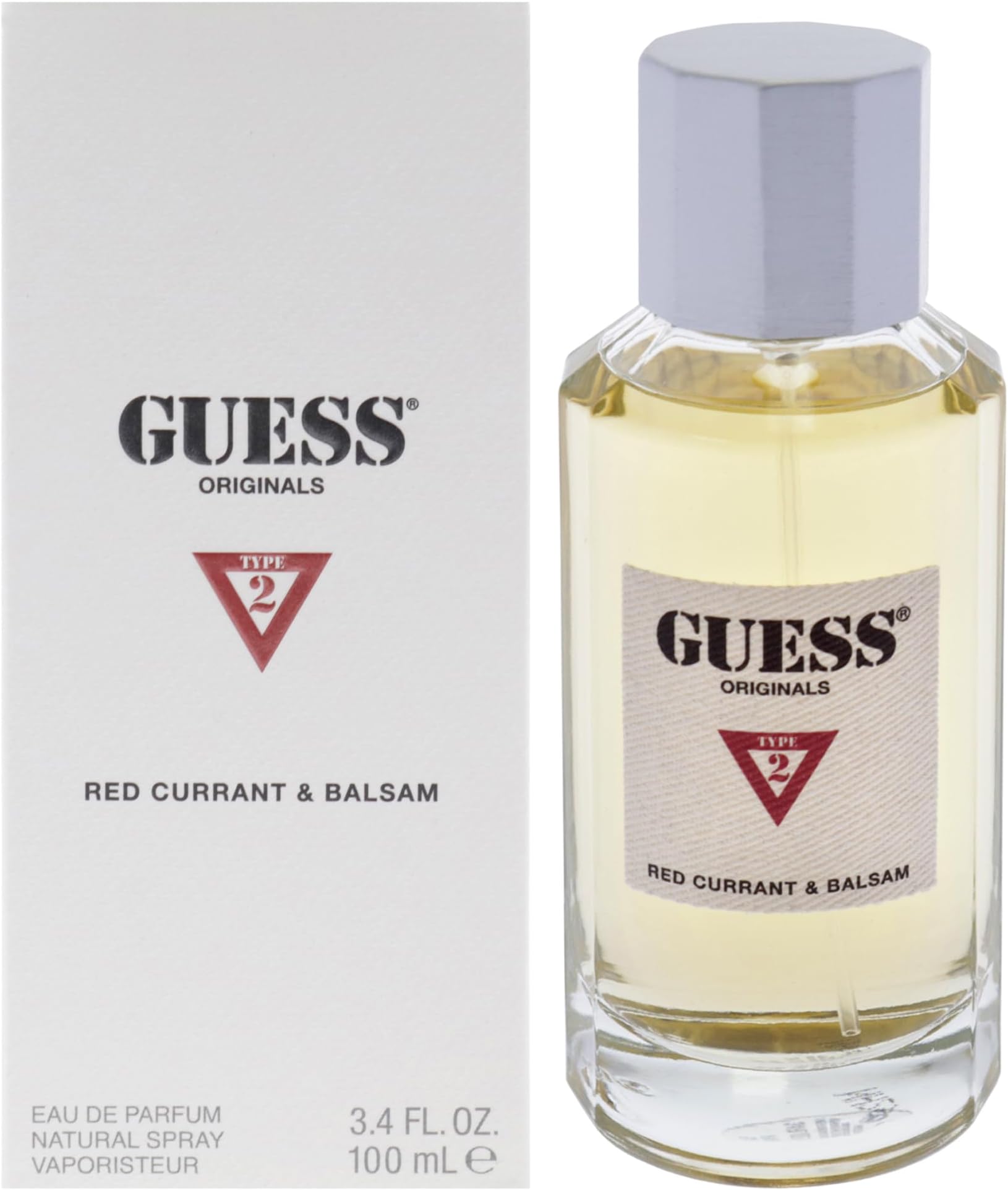 Amazon.com : Guess Originals Type 3 Tobacco and Amberwood for Men - 3.4 ...