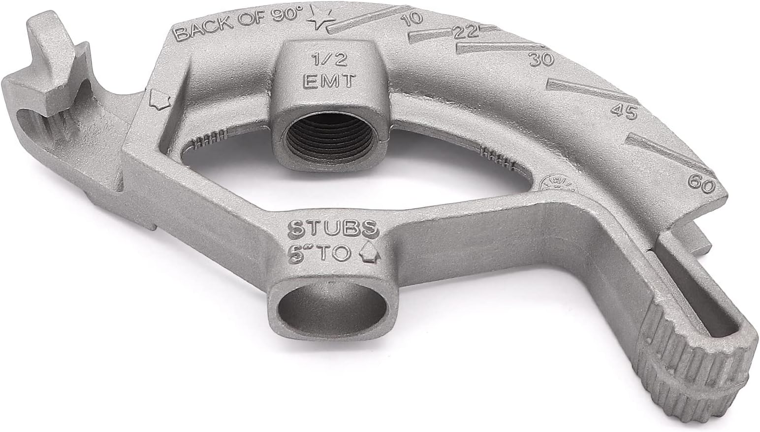 1/2” EMT Bender - Hand Bender with Head and Steel Handle - Aluminum ...