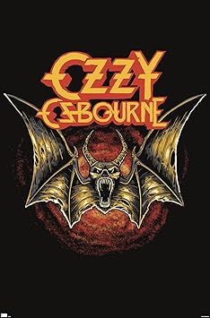 Amazon.com: Trends International Ozzy Osbourne - Bat Logo Wall Poster ...