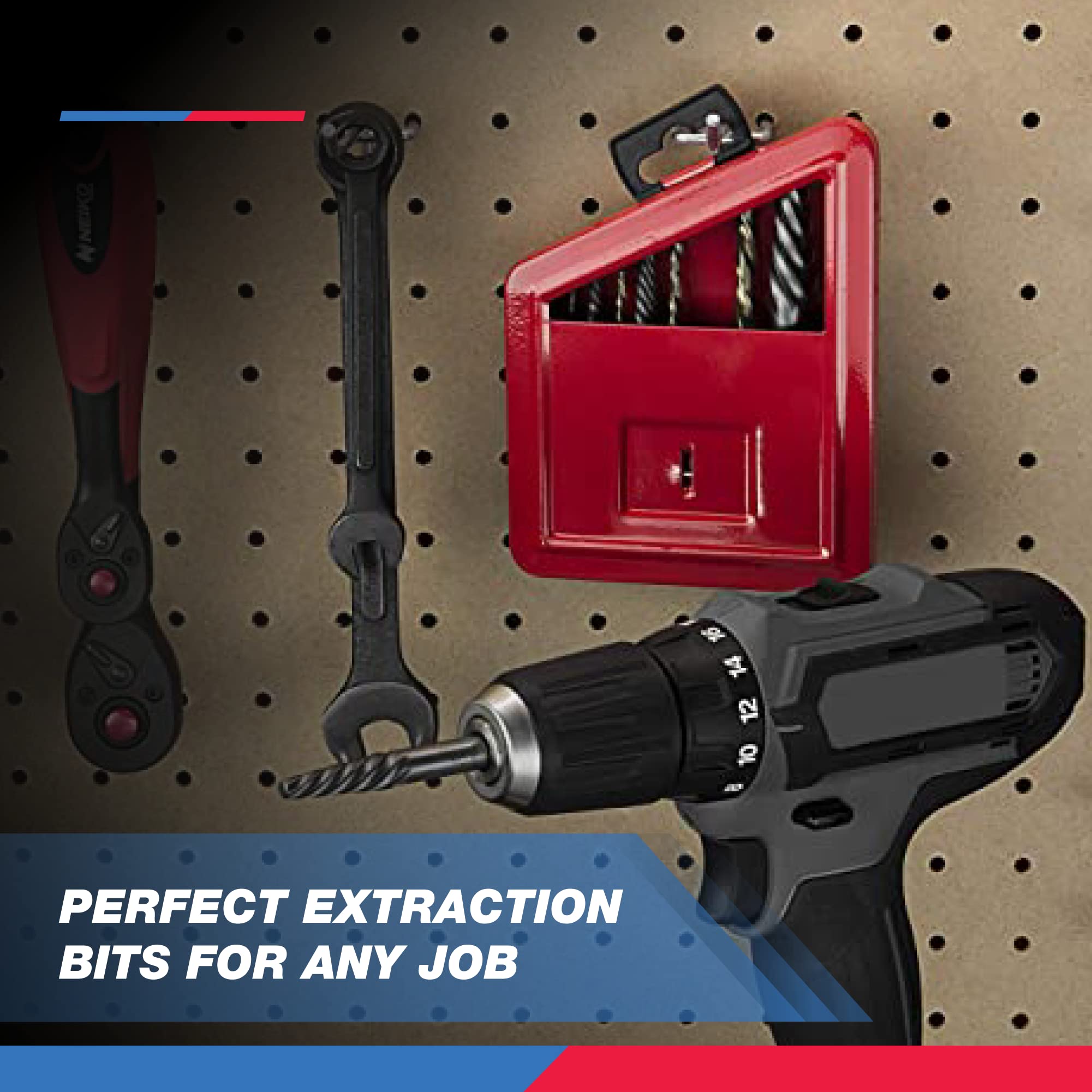 Snapklik.com : NEIKO 01925A Screw-Extractor And Left-Hand Drill-Bit Set ...