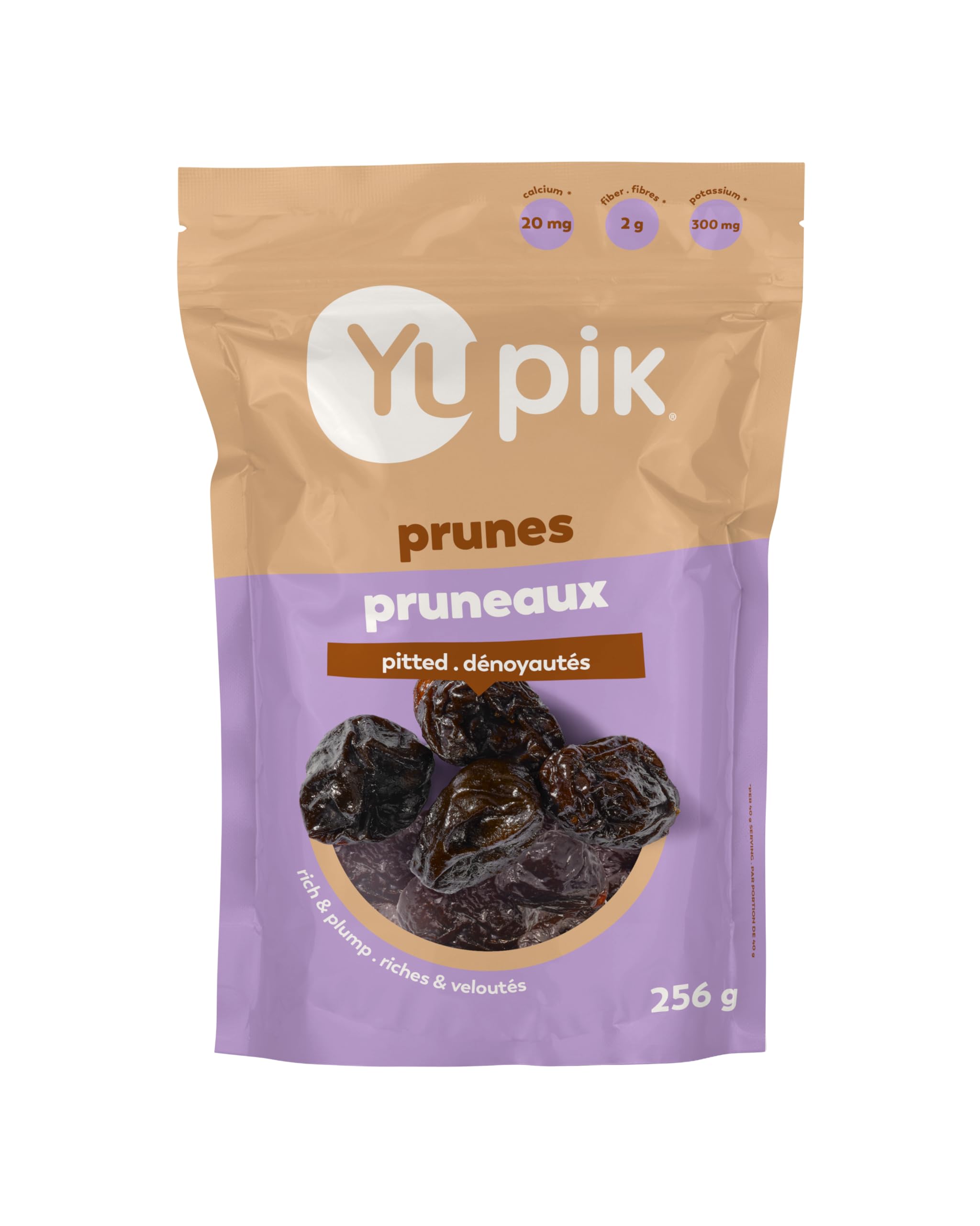 Yupik Pitted Prunes, 256 g, Gluten-Free, Kosher, Dried Fruits, Dried ...