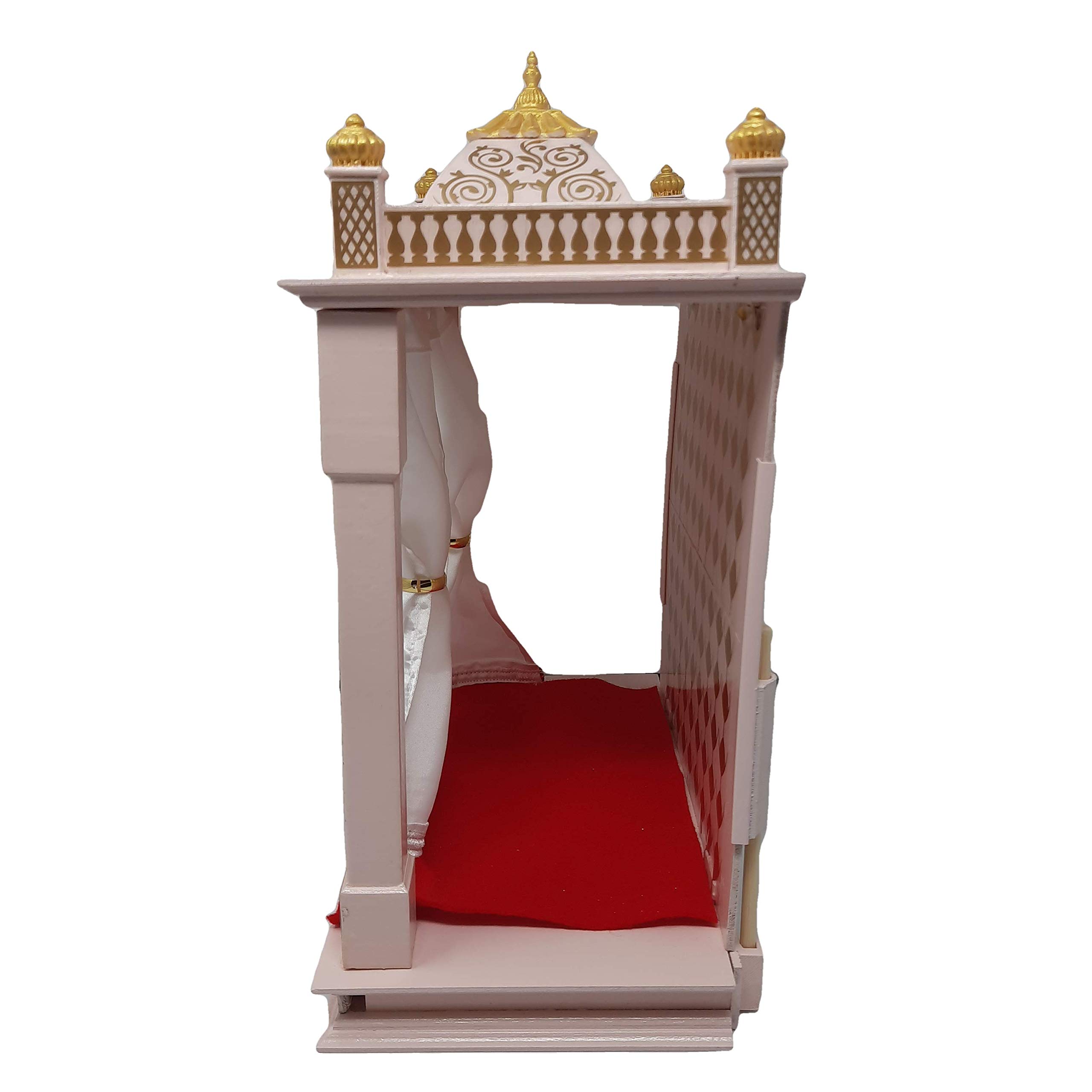 Buy My Travelling-Temple- Model - KRSNA - Folding wooden pooja mandir ...