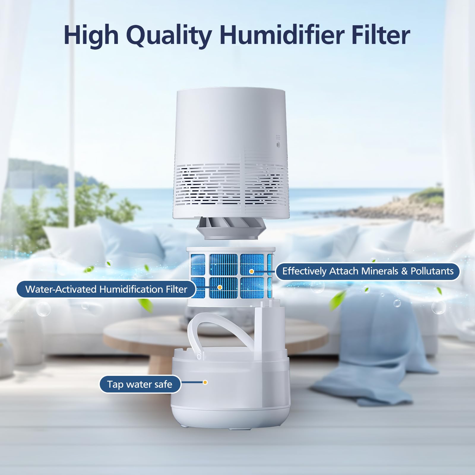 Blueair Air Humidifier Gazeer Humidifier Replacement Filter Compatible ...