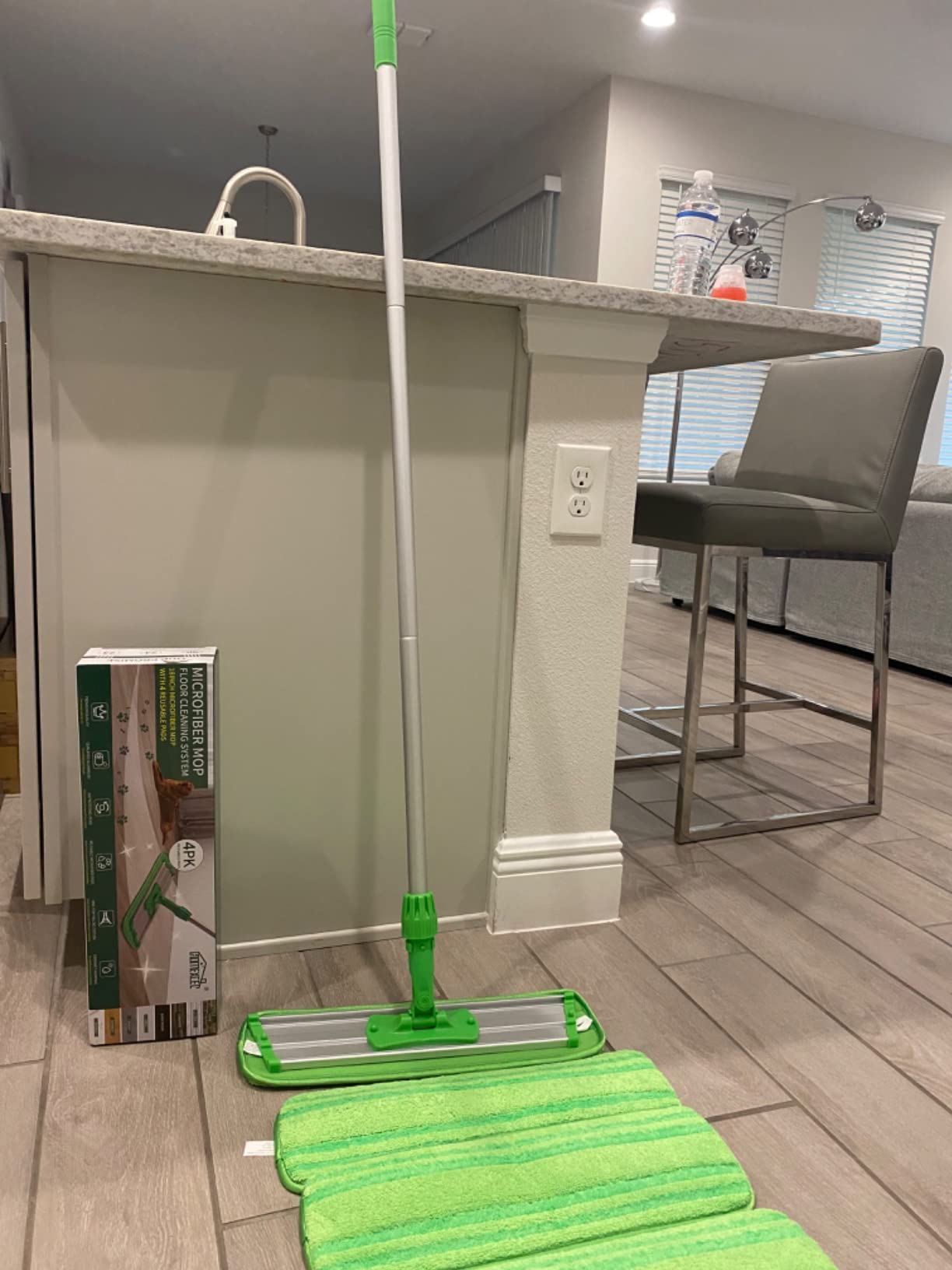 $4/mo - Finance HOMEXCEL 18 Inch Professional Microfiber Mop Floor ...