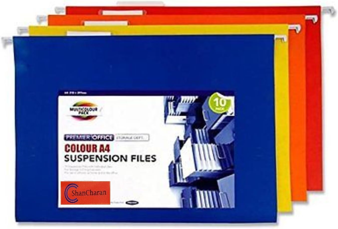 A4, A4 Plus Hanging Suspension Files Tabs Inserts Filing Cabinet ...
