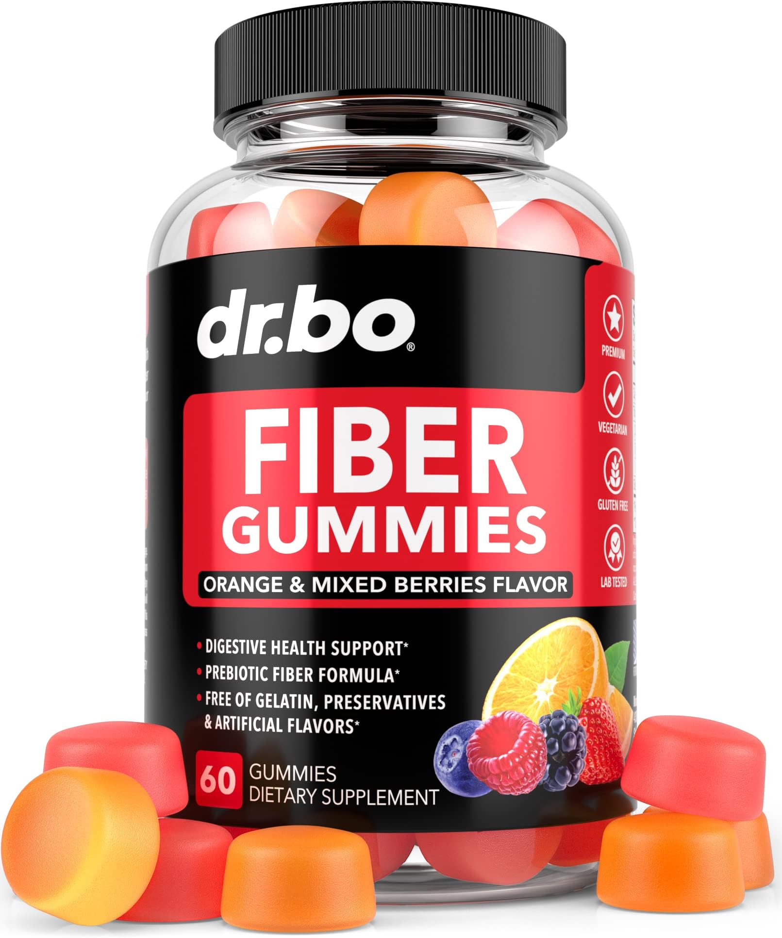 Amazon.com: Vitamatic Kids Prebiotic Fiber Gummies - 4G Fiber Extra ...