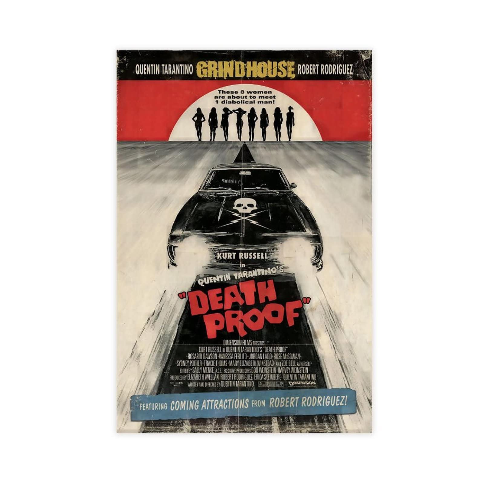 Death Proof Poster Grind House: Death Proof