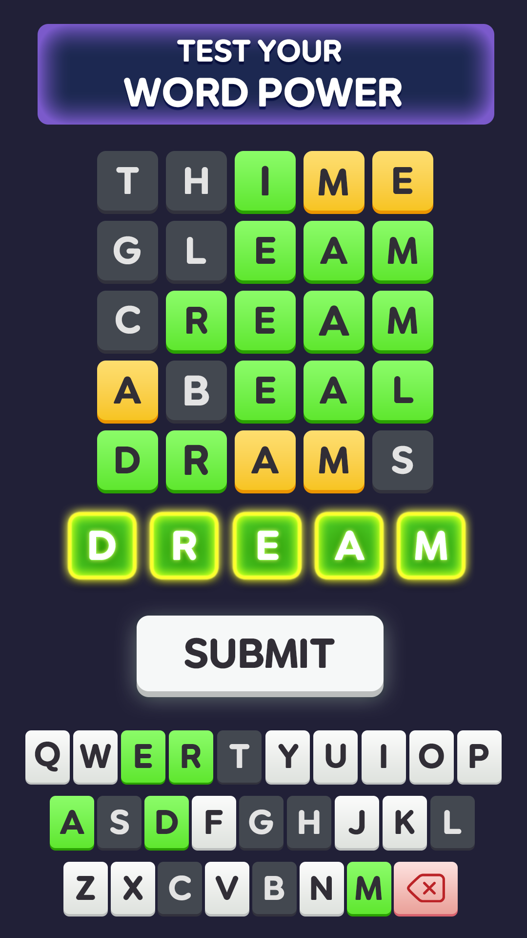 Wordall: Daily Word Test. The Ultimate Word Search and Brain Game ...