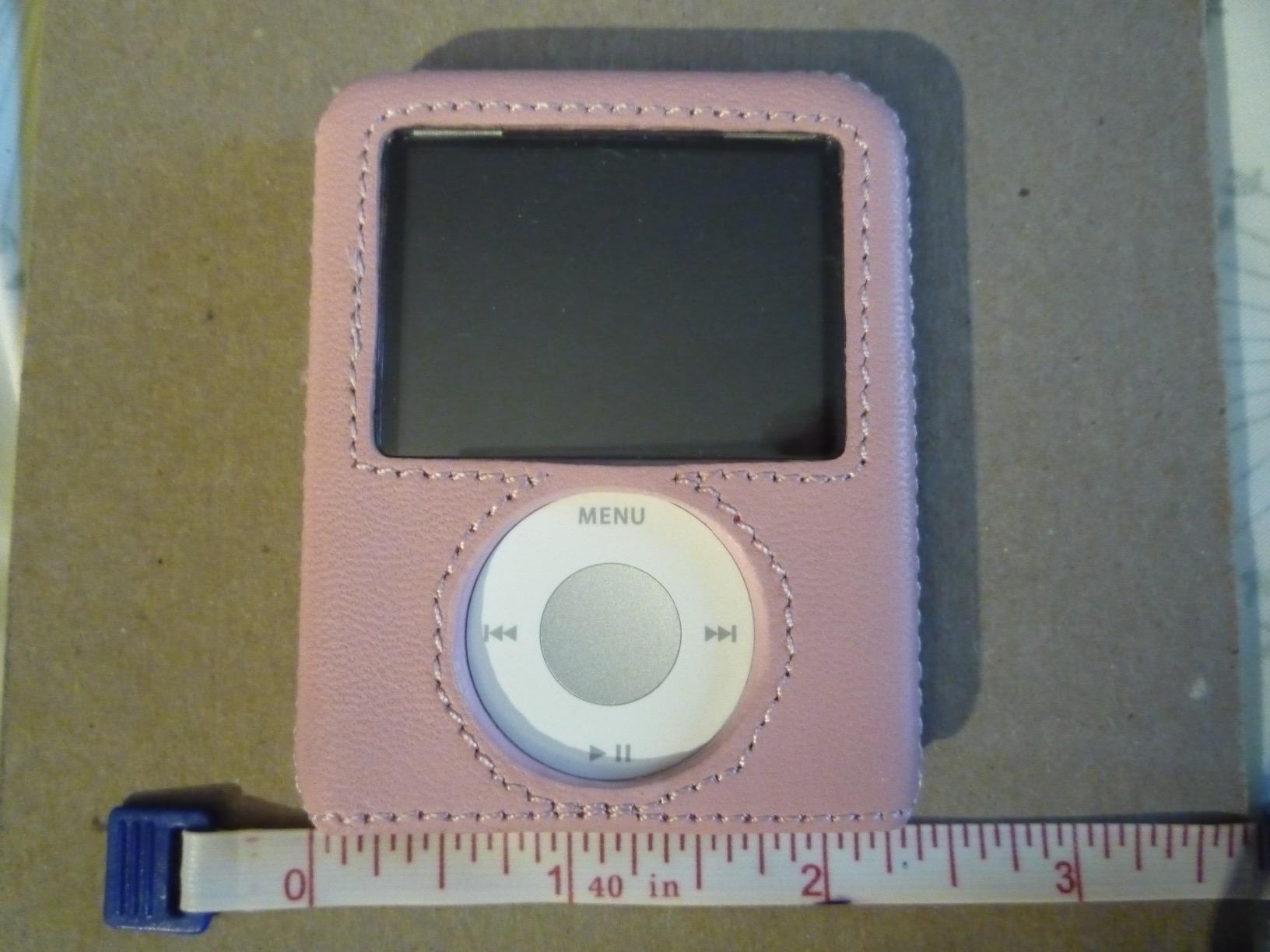 Amazon.com: Griffin Elan Form Hard-Shell Leather Case for iPod nano 3G ...