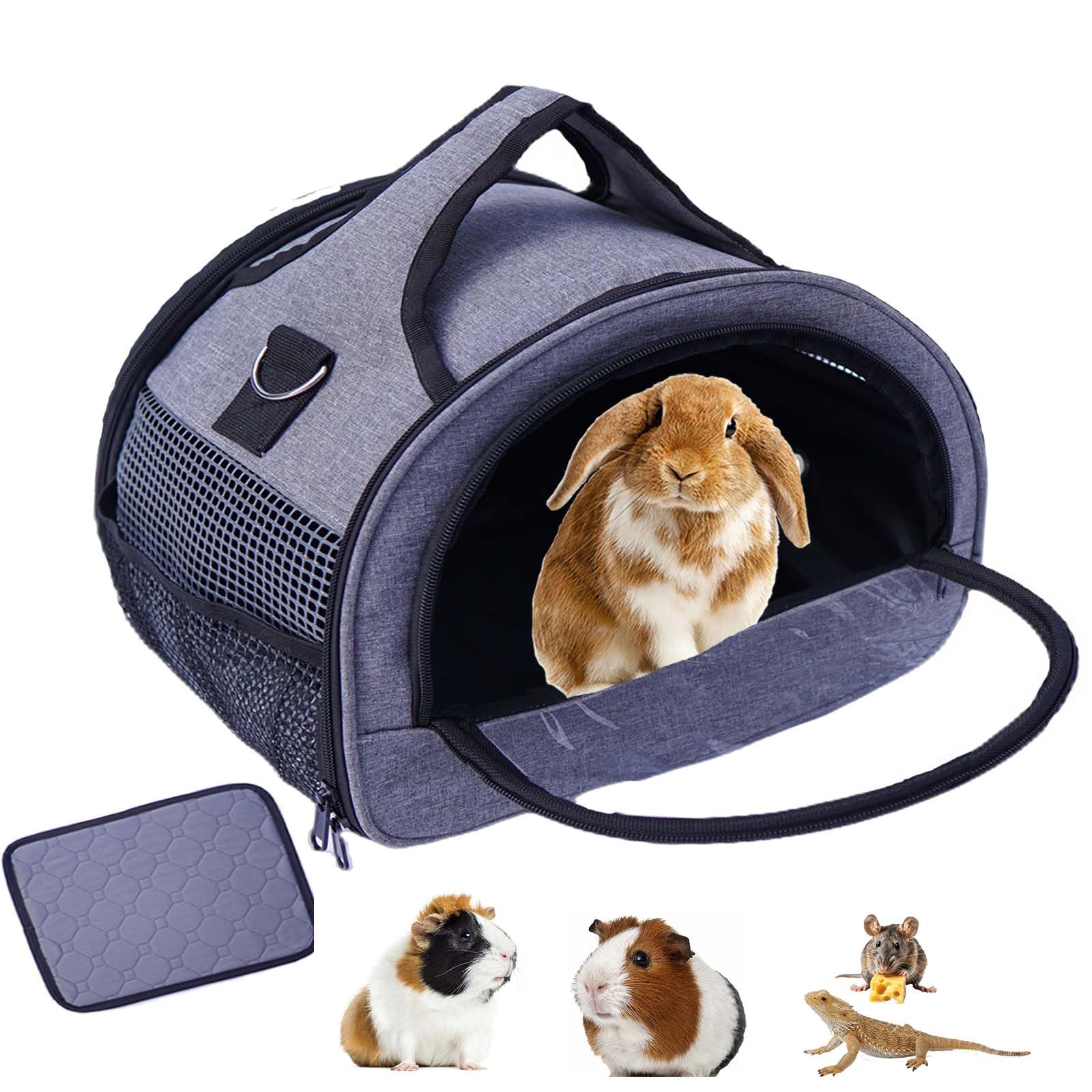 Amazon.com : Rabbit Carrier, Small Pet Carriers for Guinea Pig Hamster ...