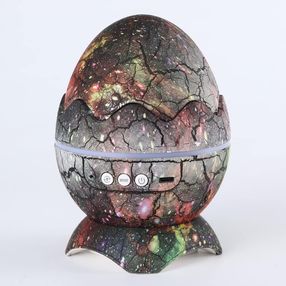 Starry Projector for Kids Room, Dinosaur Egg Projector with White Noise ...