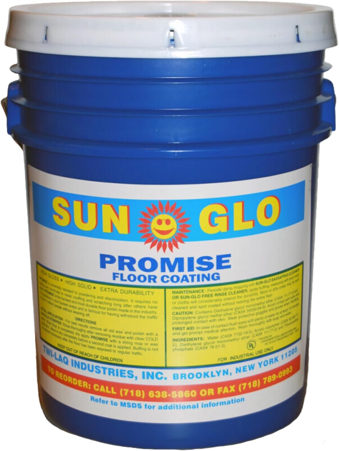 Sun-Glo Promise - High-Gloss Floor Finish - Proven Excellence & Safety ...