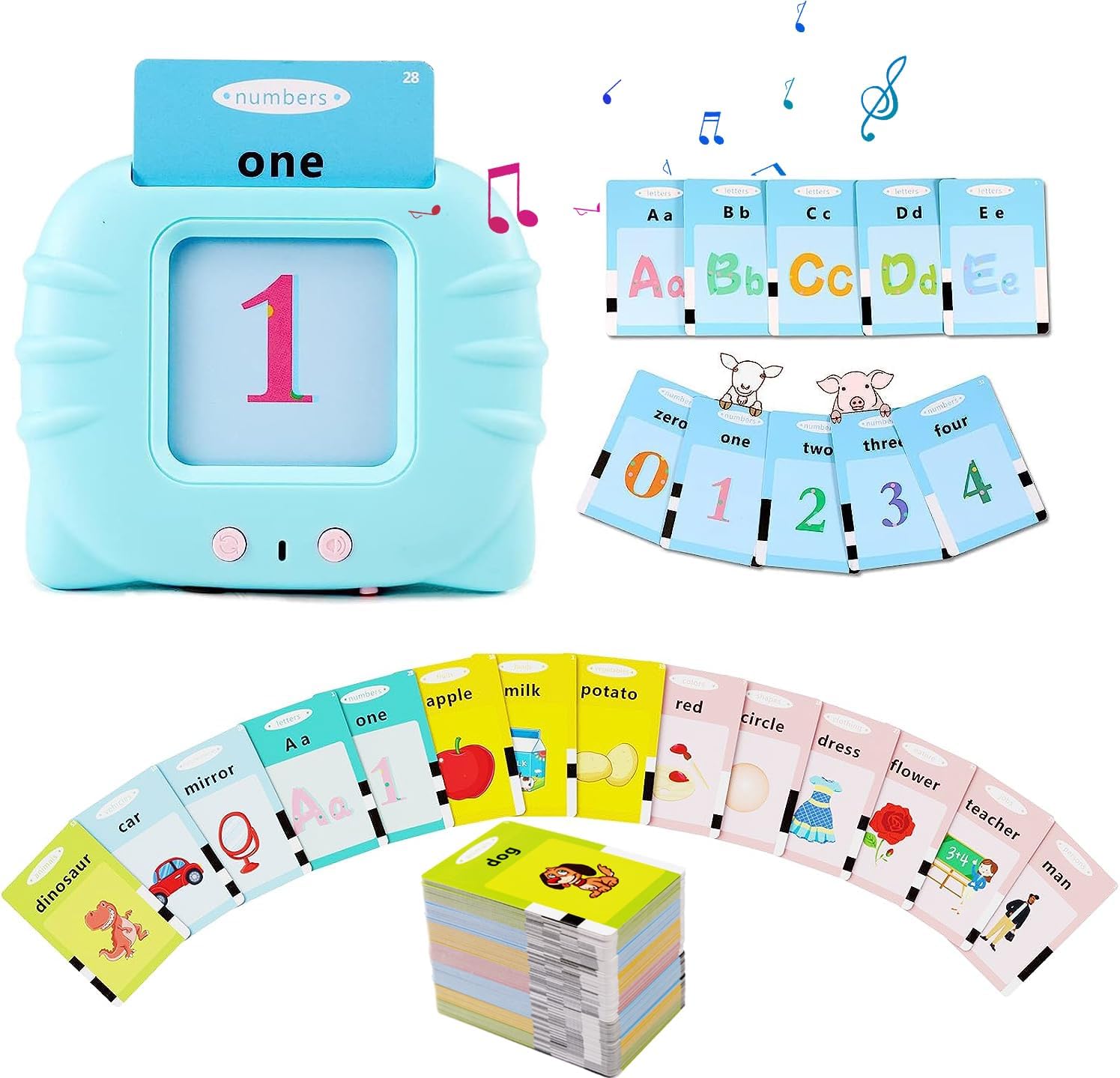 Toddler Toys for 2 3 4 5 Year Old Boys and Girls, 384 Sight Words ...
